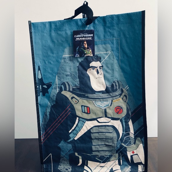 Disney | Storage & Organization | Disney Pixar Lightyear Reusable Bag ...